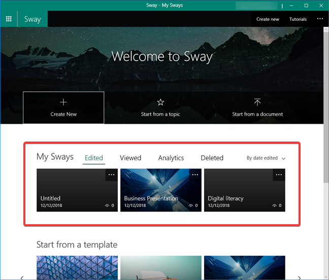Preguntas simples: ¿Qué es Microsoft Sway? - Recurso Wordpress