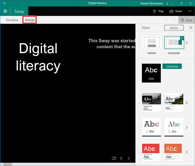 Preguntas simples: ¿Qué es Microsoft Sway? - Recurso Wordpress