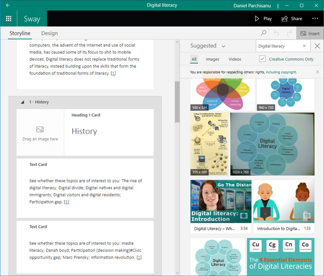 Preguntas simples: ¿Qué es Microsoft Sway? - Recurso Wordpress
