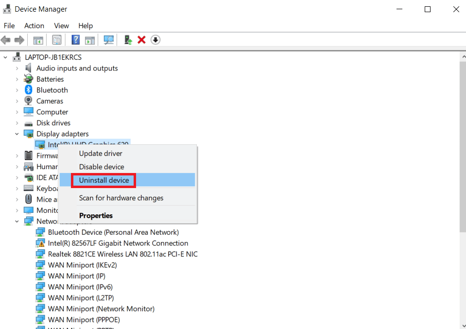 Arreglar el código de error del controlador NVIDIA OpenGL 8 - Recurso ...