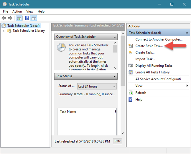 Cómo crear tareas básicas con Task Scheduler, en 5 pasos - Recurso ...