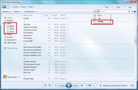 Windows Media Player 12 - ¿Qué hay de nuevo y cómo funciona? - Recurso ...