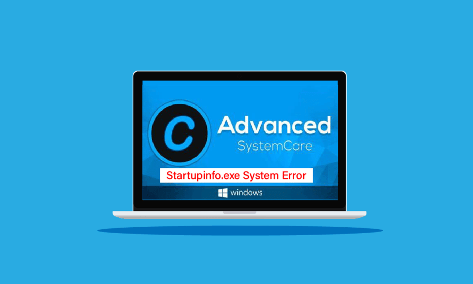 Arreglar el error del sistema Startupinfo exe en Windows 10 - Recurso Wordpress