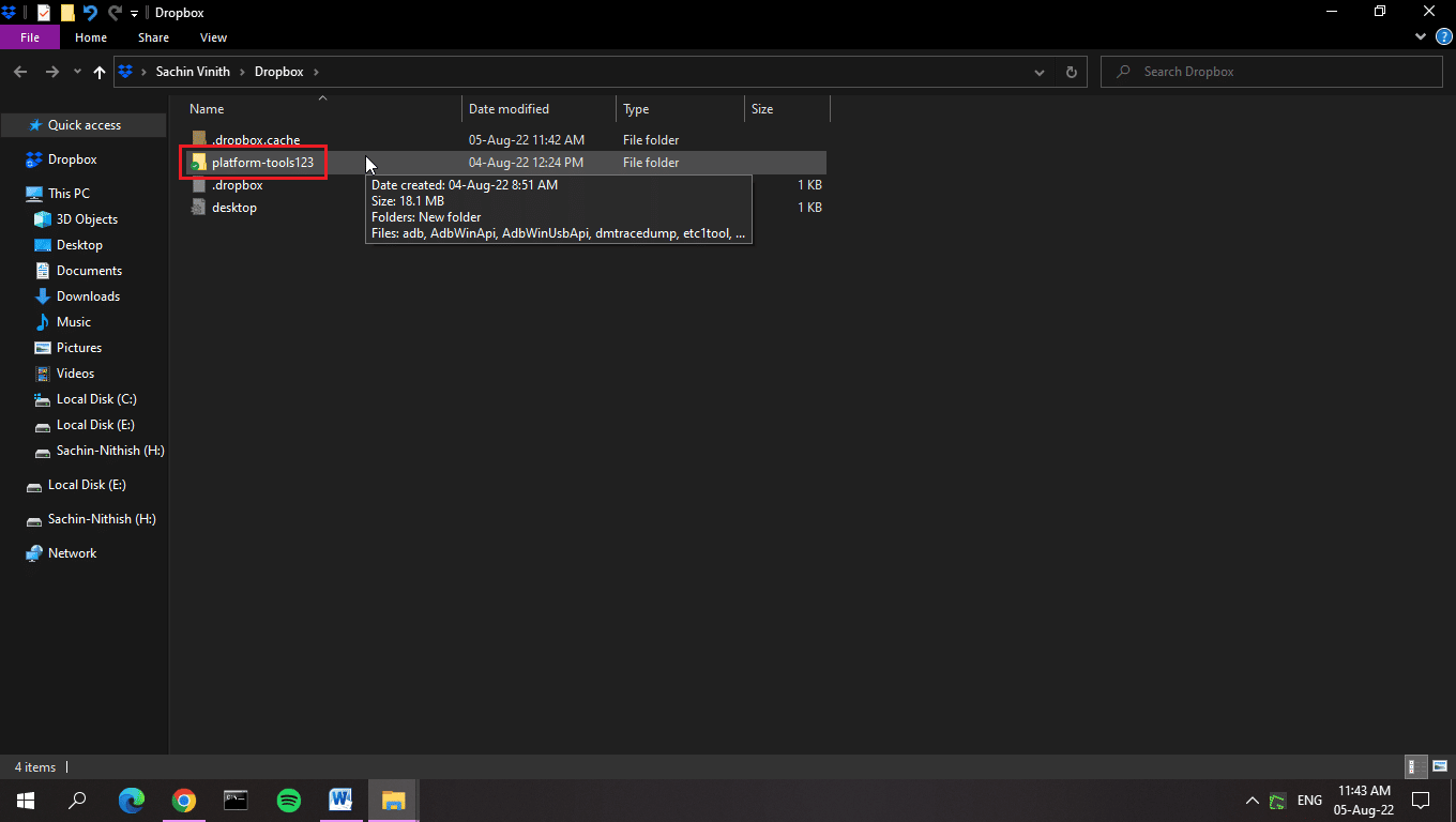 Solucionar el mensaje de error 400 de Dropbox en Windows 10 - Recurso ...