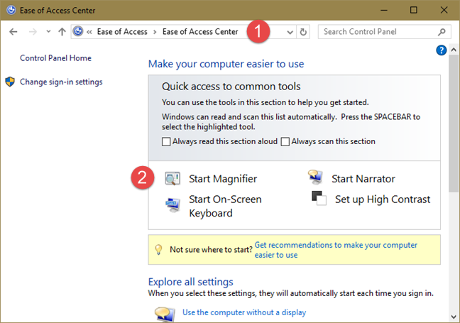 Cómo usar la Lupa para acercar, en una PC con Windows - Recurso Wordpress