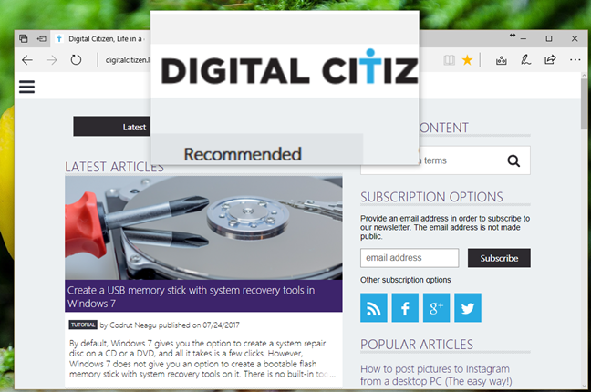 Cómo usar la Lupa para acercar, en una PC con Windows - Recurso Wordpress