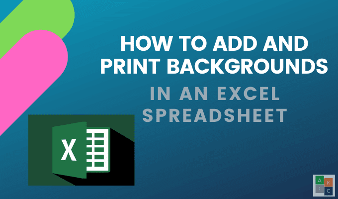 Cómo agregar e imprimir imágenes de fondo de Excel - Recurso Wordpress