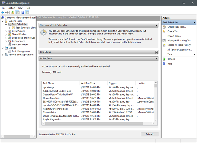9 formas de iniciar el Programador de tareas en Windows (todas las ...