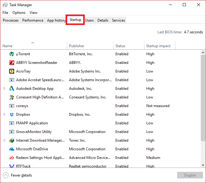 4 formas de deshabilitar los programas de inicio en Windows 10 ...