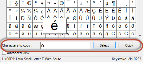 Cómo usar caracteres especiales en Windows con mapa de caracteres ...