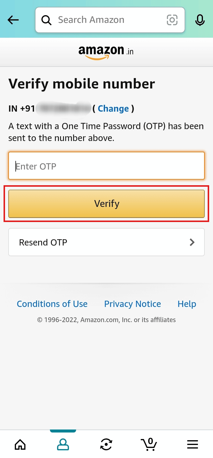 Cómo cambiar el número de teléfono en Amazon - Recurso Wordpress