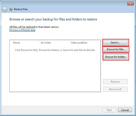 como restaurar archivos y carpetas - Recurso Wordpress