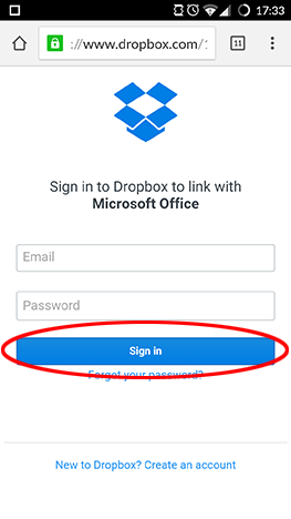 Cómo vincular su cuenta de Dropbox con las aplicaciones de Android de Microsoft Office - Recurso ...