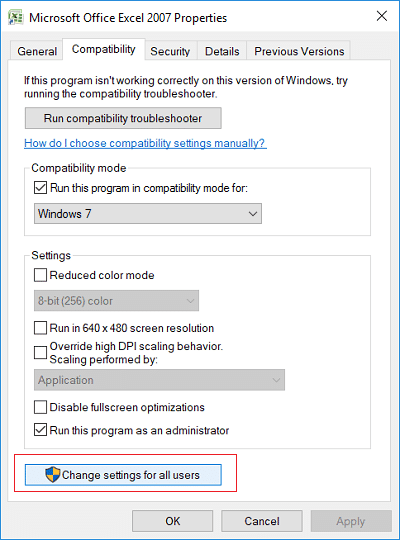 Cambiar el modo de compatibilidad para aplicaciones en Windows 10 ...