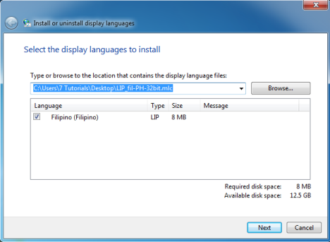 Instalar y cambiar a un nuevo idioma de visualización en Windows 7 Home ...