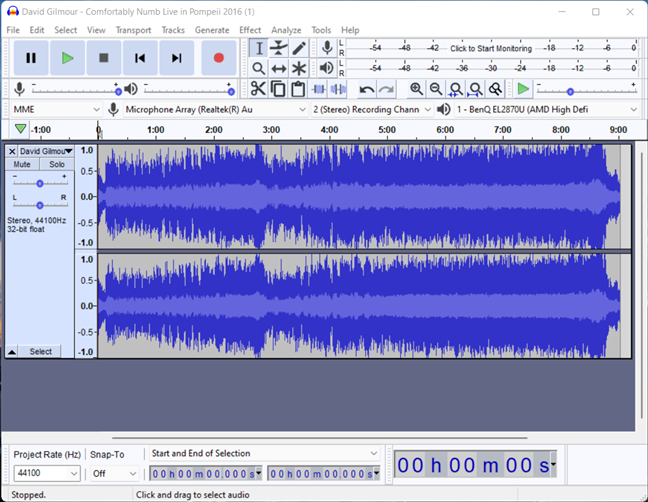Cómo usar Audacity para invertir audio en Windows - Recurso Wordpress