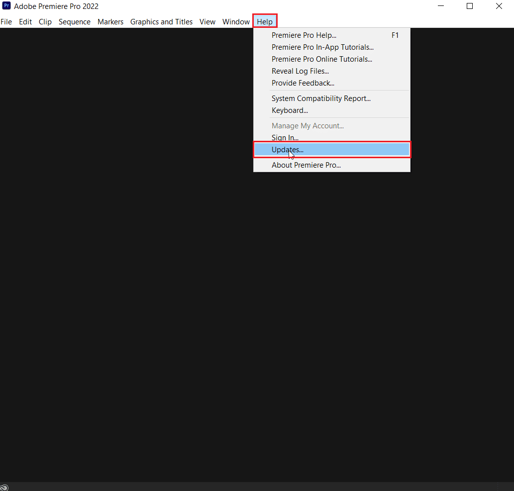 Arreglar el código de error 3 de Premiere Pro en Windows 10 - Recurso Wordpress