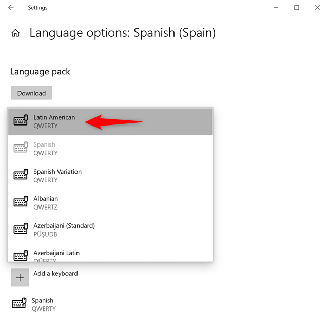 Cómo cambiar el idioma del teclado en Windows 10 - Recurso Wordpress