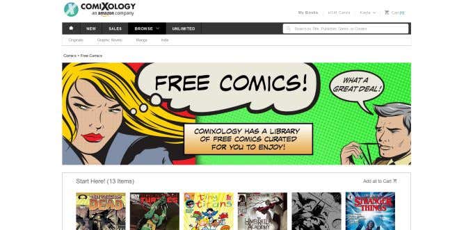 Los 7 mejores sitios para leer cómics gratis - Recurso Wordpress