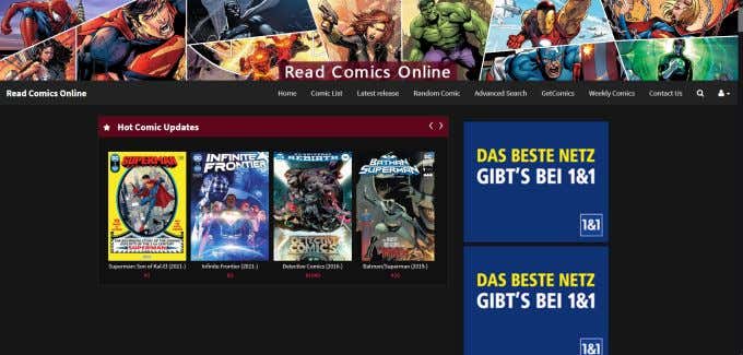 Los 7 mejores sitios para leer cómics gratis - Recurso Wordpress