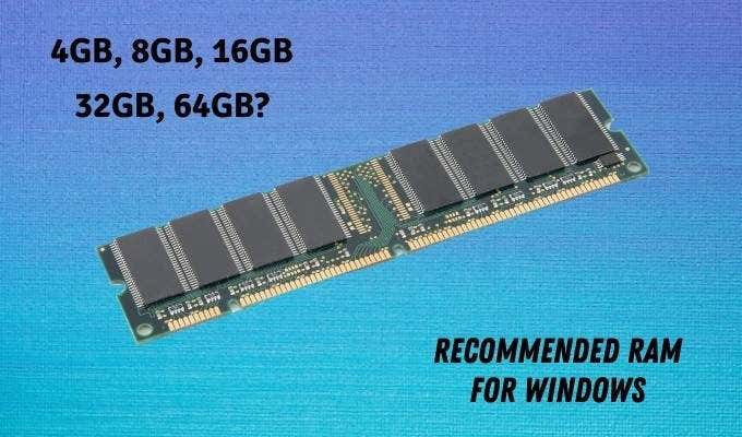 Requisitos de RAM en Windows 10 y Windows 7: ¿Cuánta memoria necesita ...