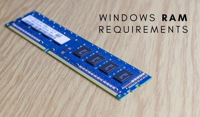 Requisitos de RAM en Windows 10 y Windows 7: ¿Cuánta memoria necesita ...