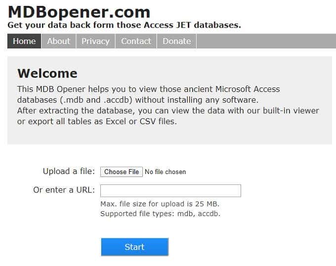 7 formas de abrir un archivo MDB sin Microsoft Access - Recurso Wordpress