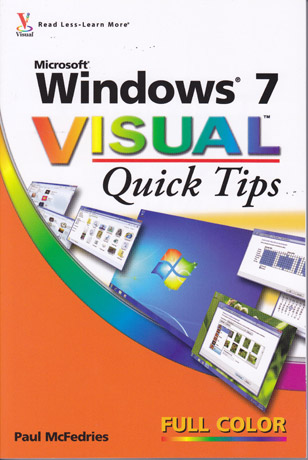 Reseña de libros - Sugerencias rápidas visuales de Windows 7 - Recurso Wordpress