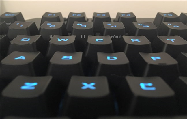 un teclado asequible con iluminación RGB - Recurso Wordpress