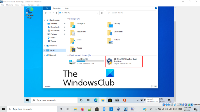 ¿Cómo hacer una VM VirtualBox de pantalla completa en Windows 11/10 ...