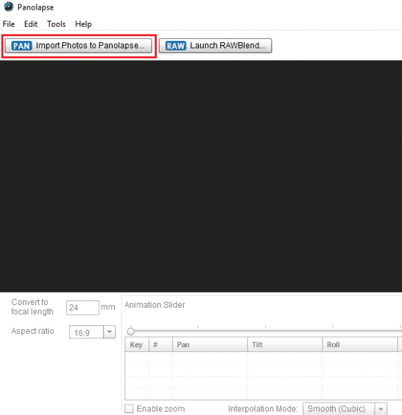 Software Panolapse Time Lapse para ordenadores con Windows - Recurso Wordpress