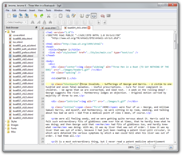 Edite libros electrónicos en formato EPUB con el editor de libros ...