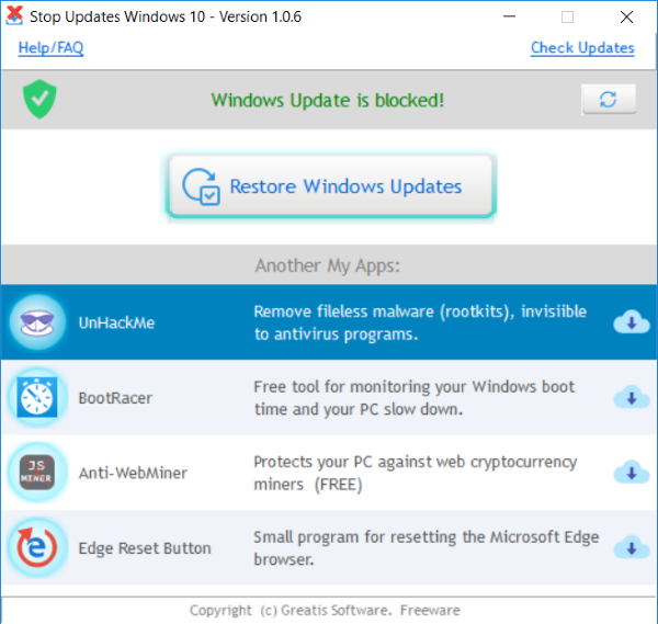 ¿Cómo bloquear actualizaciones en Windows 10 con StopUpdates10 ...