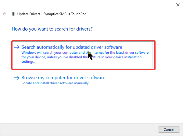 No se pueden instalar los controladores del panel táctil Synaptics ...