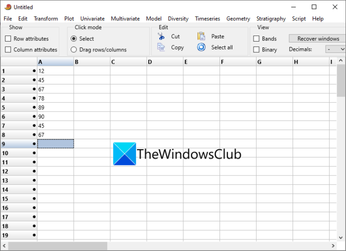 El mejor software gratuito de análisis estadístico para Windows 11/10 ...