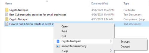 Crypto Notepad crea notas cifradas protegidas con contraseña - Recurso ...