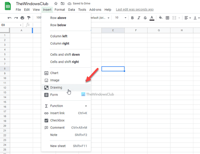 Cómo insertar WordArt en Hojas de cálculo de Google con Dibujos de ...