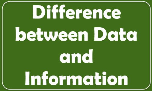 ¿Cuál es la diferencia entre datos e información? - Recurso Wordpress