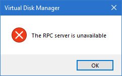 Arreglar el error El servidor RPC no está disponible en Windows 10 ...