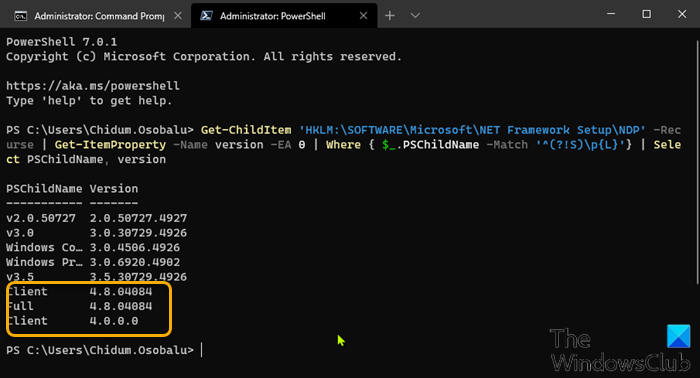 ¿Cómo verifico la versión de .NET Framework instalada en mi computadora ...