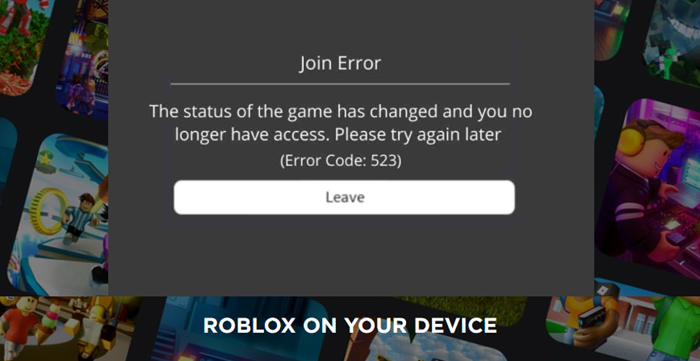 ¿Cómo reparar el código de error de Roblox 523 en una PC con Windows ...