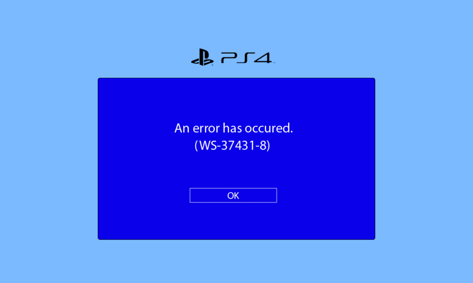 Arreglar el código de error de PS4 WS 37431 8 - Recurso Wordpress