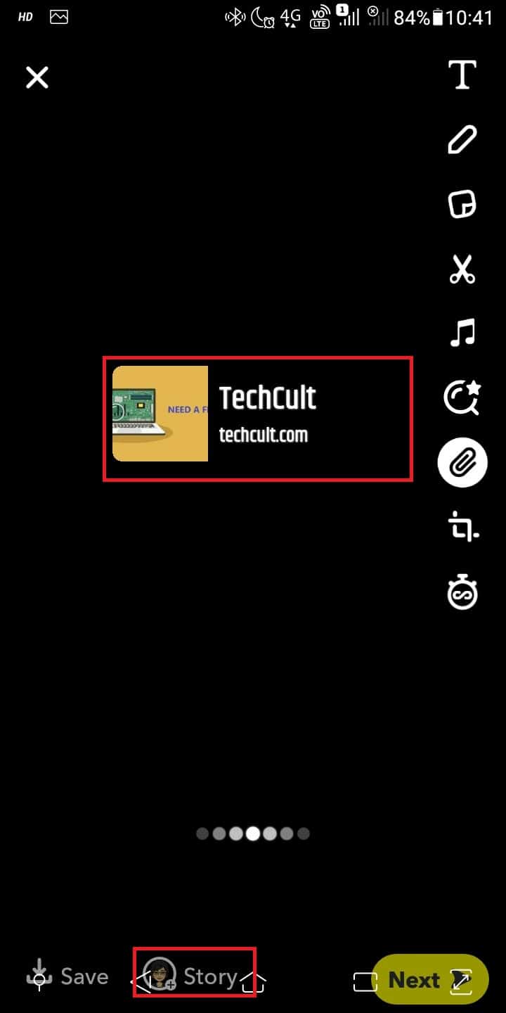 Cómo vincular Instagram a la historia de Snapchat - Recurso Wordpress