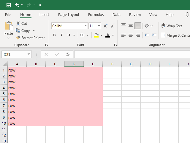 Diferencia entre filas y columnas en Excel - Recurso Wordpress