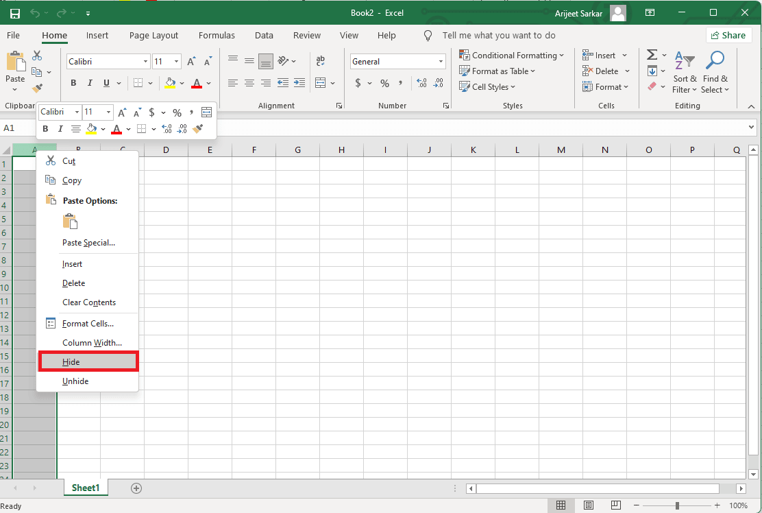 Diferencia entre filas y columnas en Excel - Recurso Wordpress