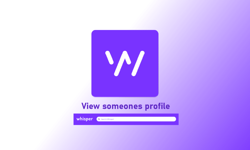 Cómo ver el perfil de Whisper de alguien - Recurso Wordpress