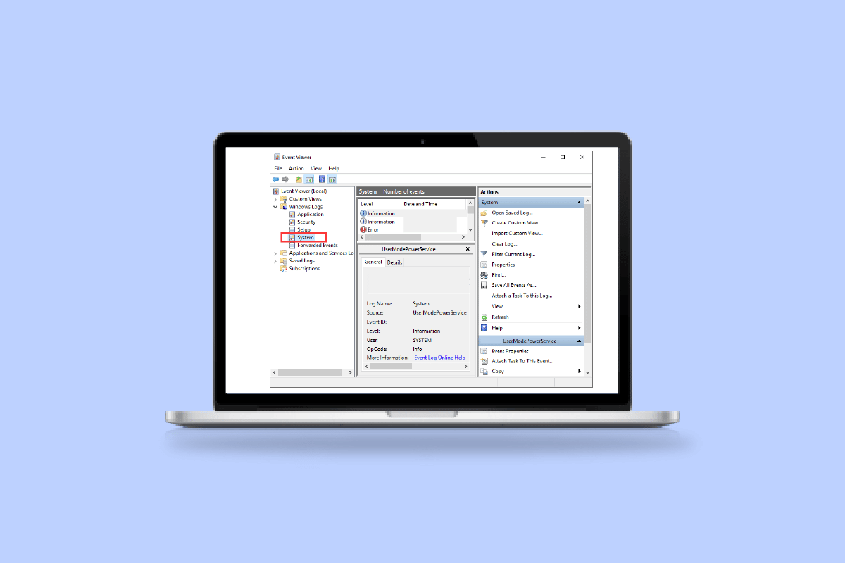 Cómo ver los registros de fallas y los registros de errores de Windows ...