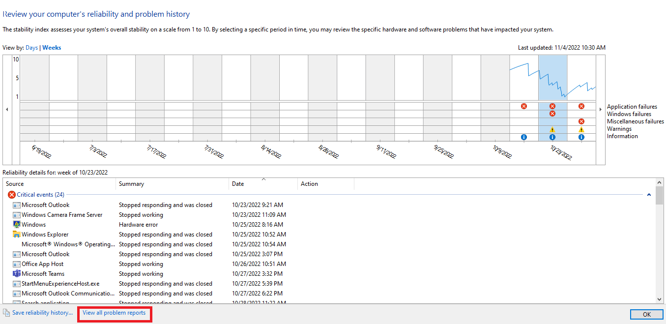 Cómo ver los registros de fallas y los registros de errores de Windows ...