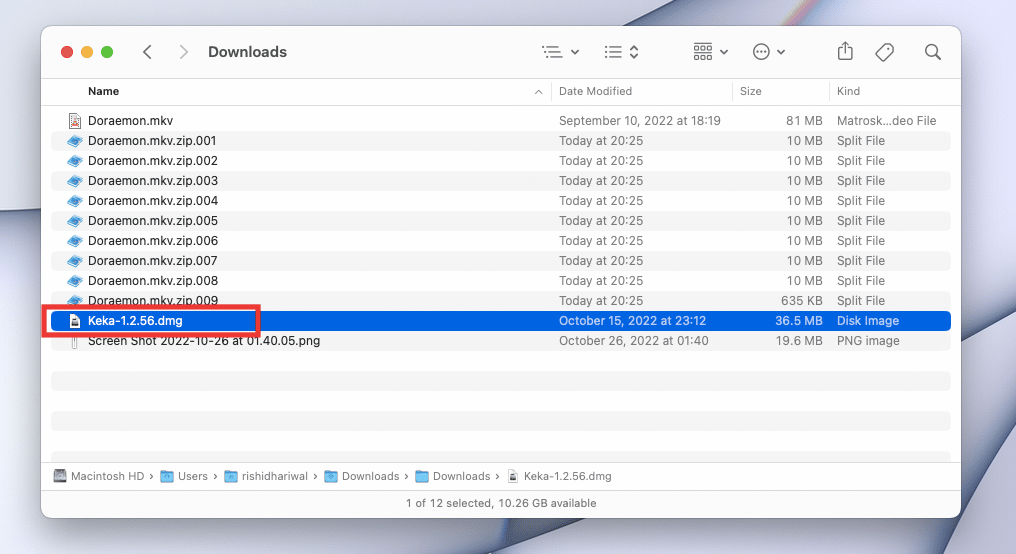 Arreglar el código de error 2 de Keka en macOS - Recurso Wordpress