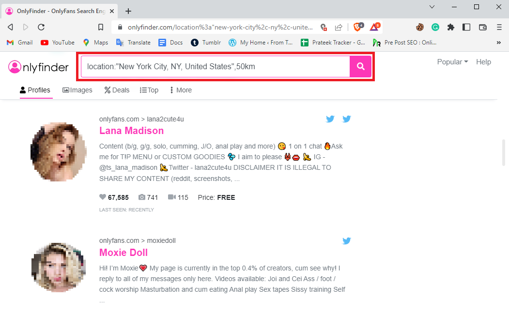 Cómo encontrar a alguien en OnlyFans sin nombre de usuario - Recurso Wordpress